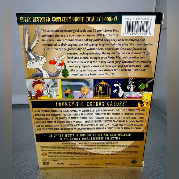 Warner Bros. | Media | Looney Tunes Golden Collection 4 Dvds | Poshmark